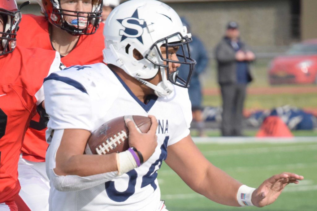 Soldotna football tops Kenai, finishes perfect regular season ...