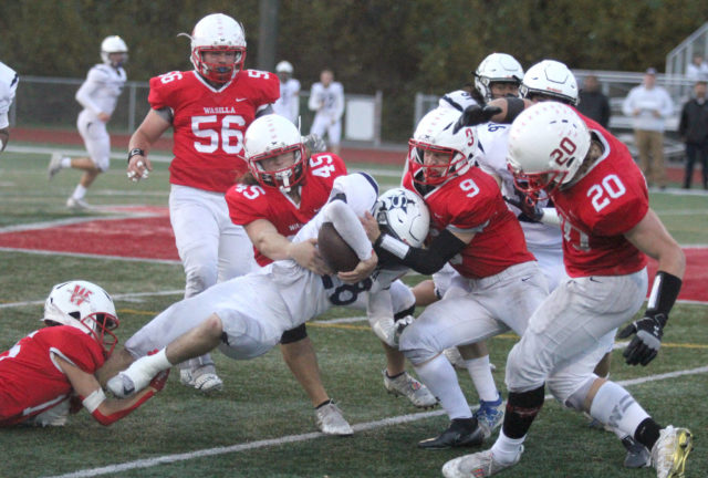 Soldotna football rolls past Wasilla, stays perfect | Peninsula Clarion