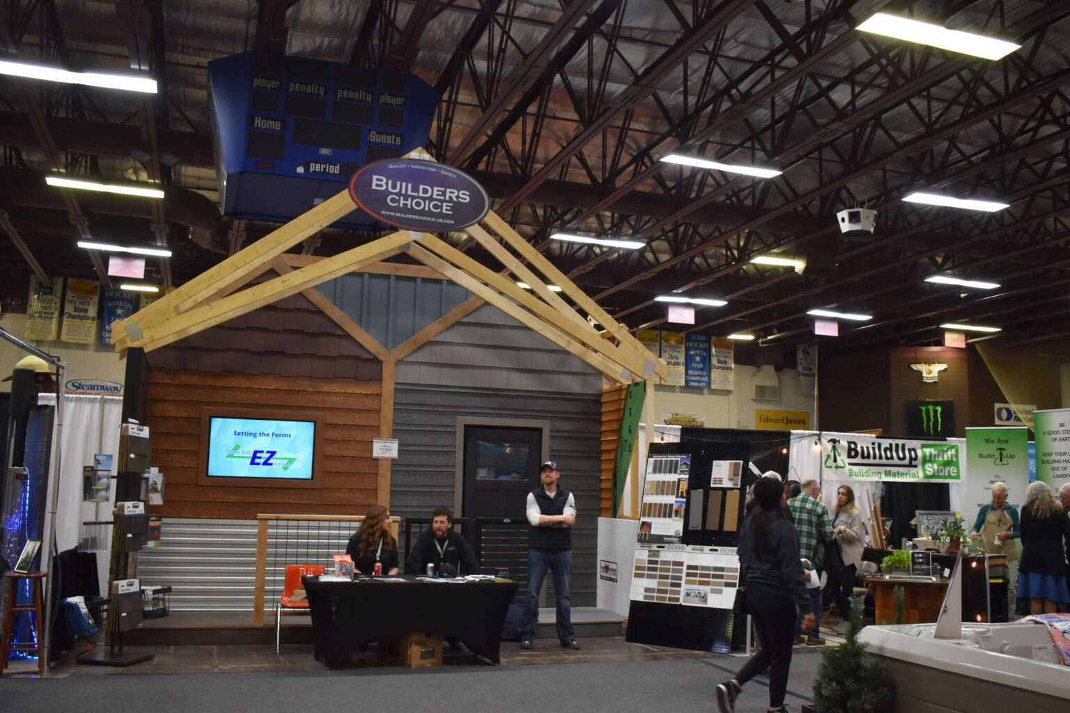 From fire safety to fencing, home show vendors show off their wares ...
