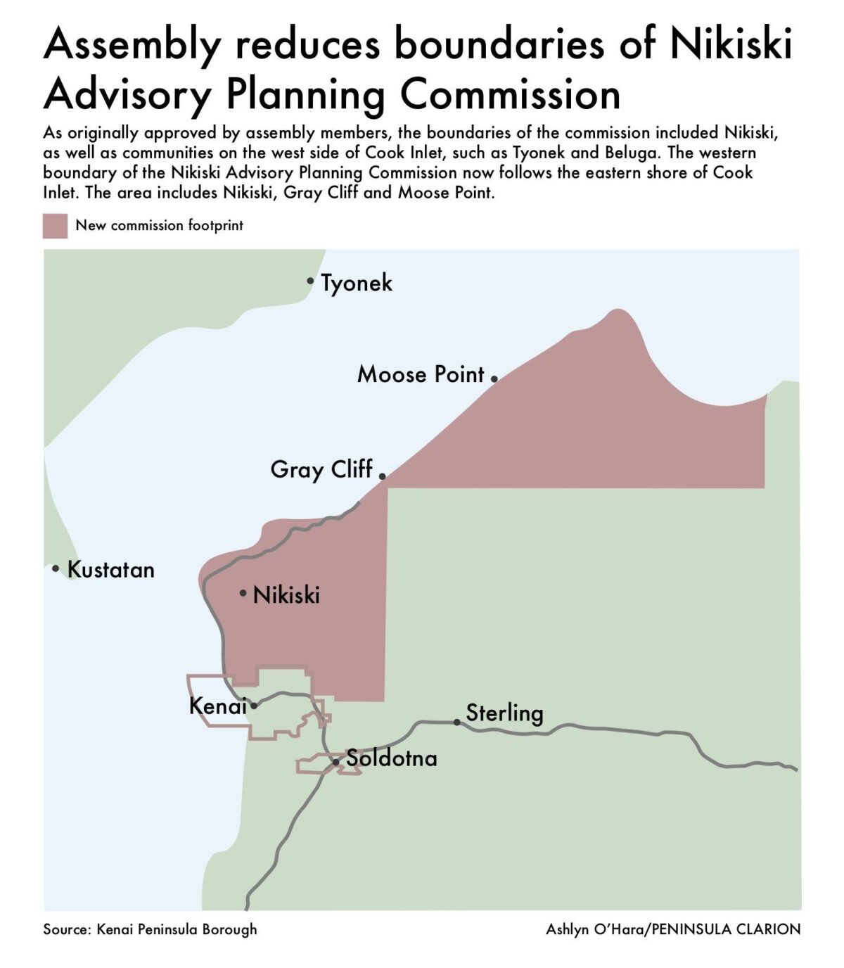 Assembly takes in boundaries of Nikiski advisory group | Peninsula Clarion