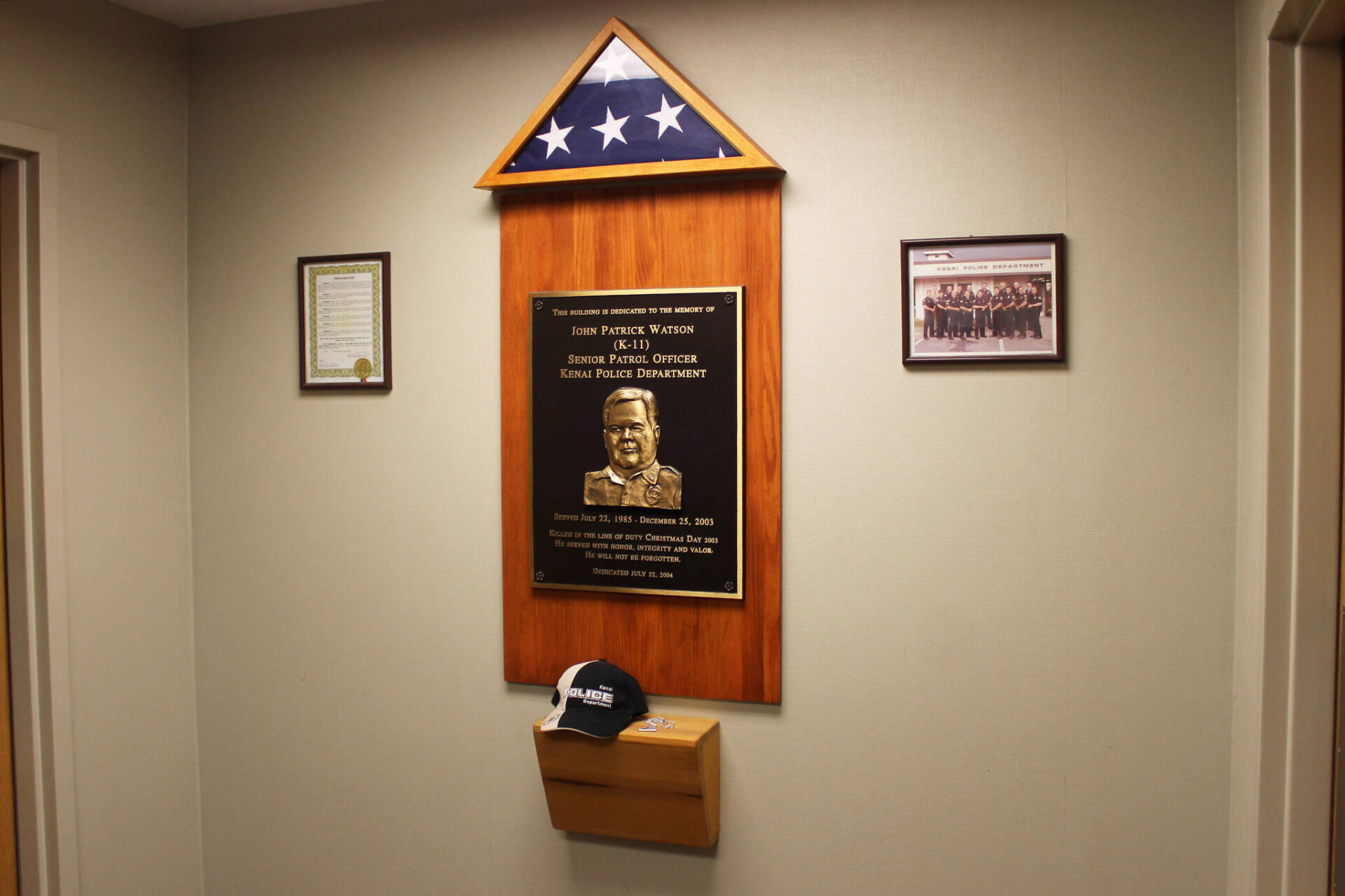 Kenai marks 20 years since death of police officer killed in the line ...