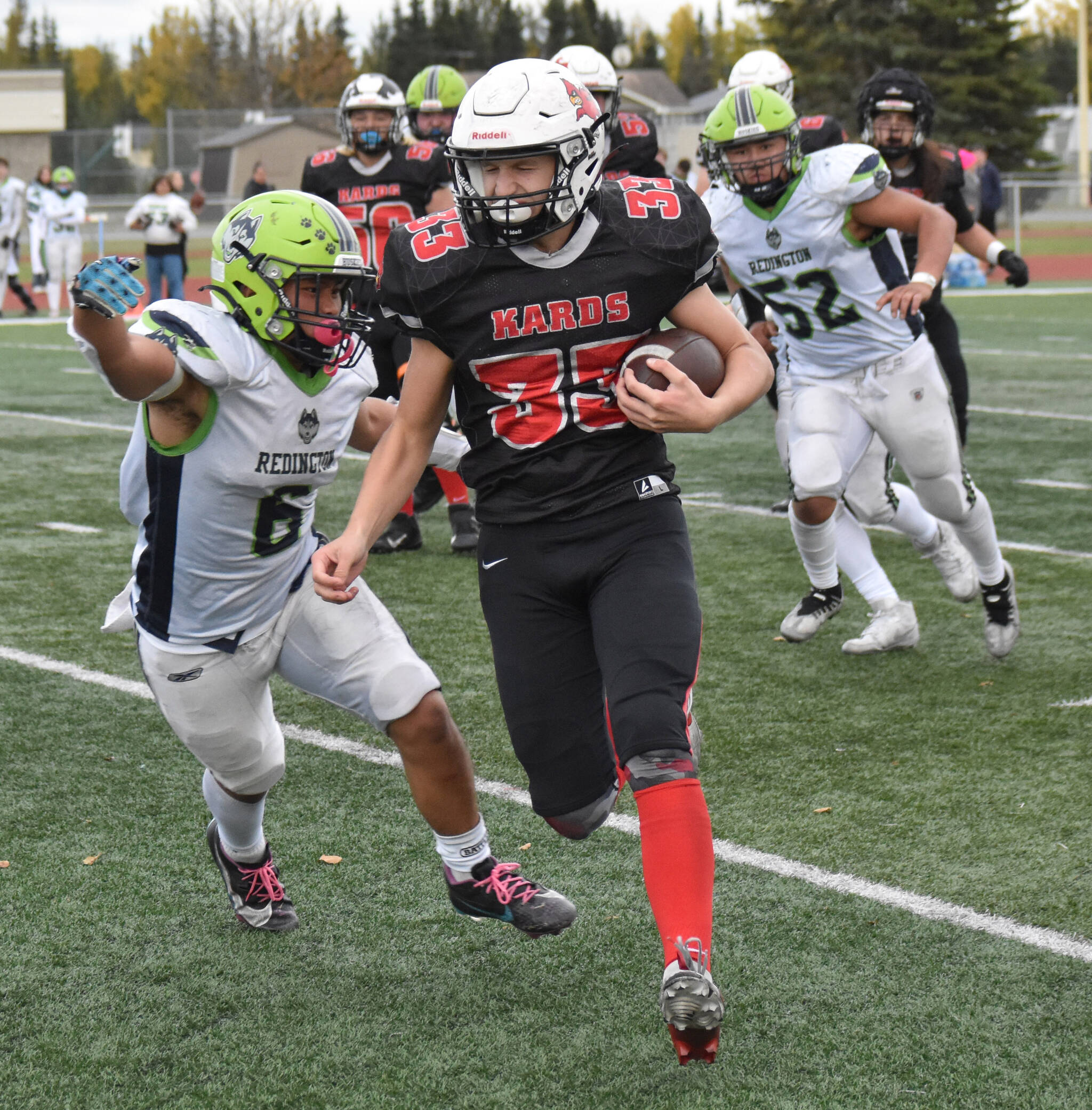 Redington football holds off Kenai | Peninsula Clarion