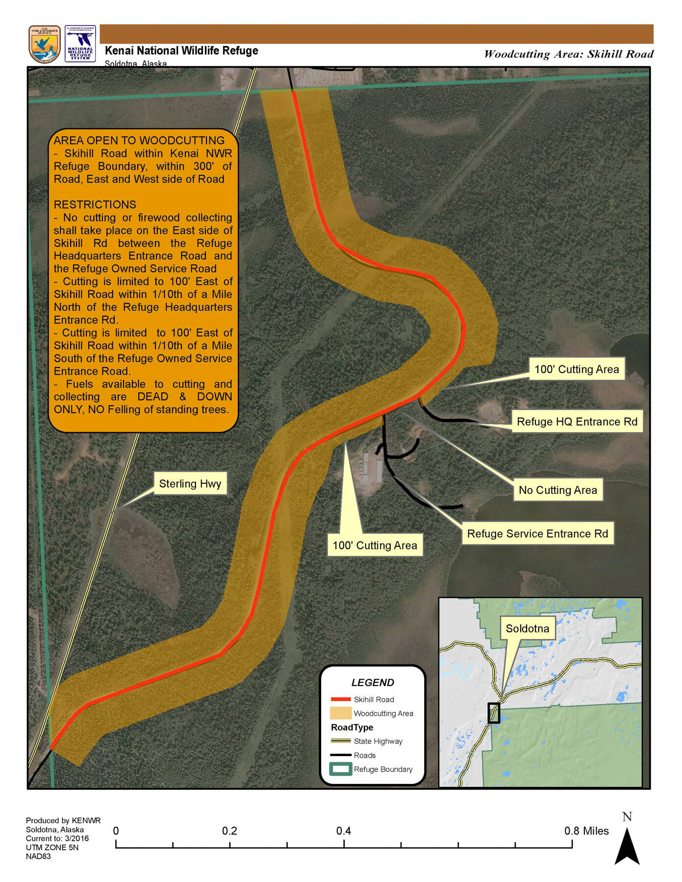 Kenai National Wildlife Refuge to allow permitted firewood collection ...