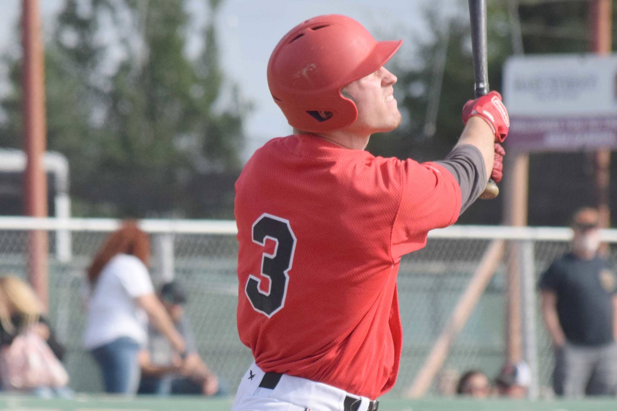 Steffensen goes from collecting Oilers foul balls to hitting them ...