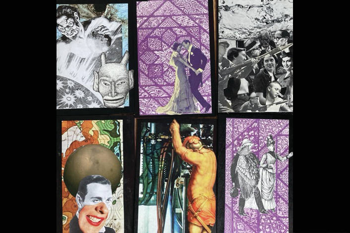 Collage, puppet artist looks for ‘magik’ in his creations | Peninsula ...