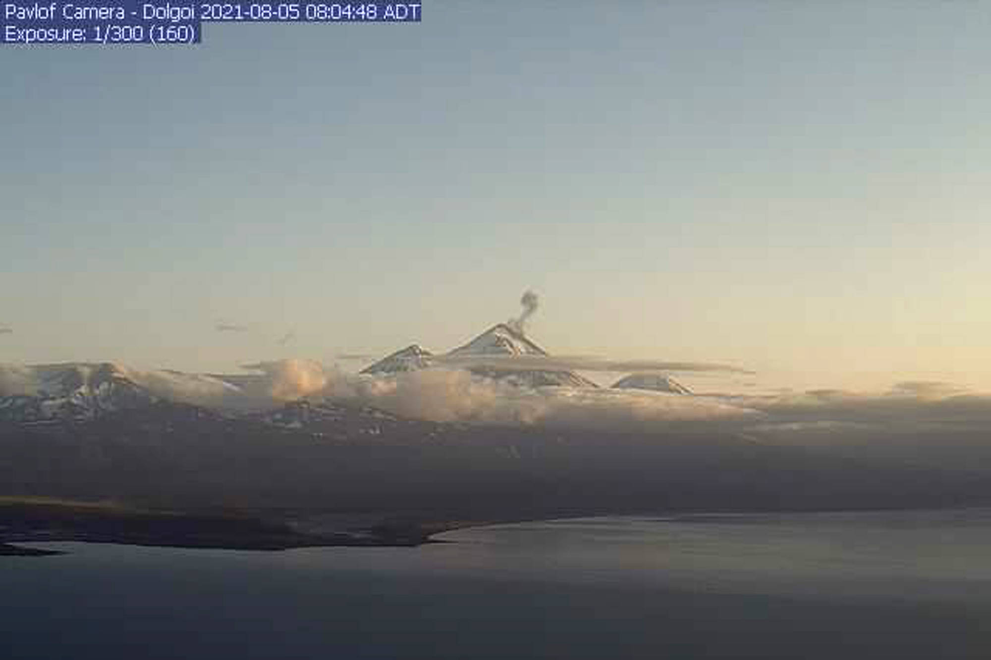 3 volcanoes spitting lava or ash clouds | Peninsula Clarion